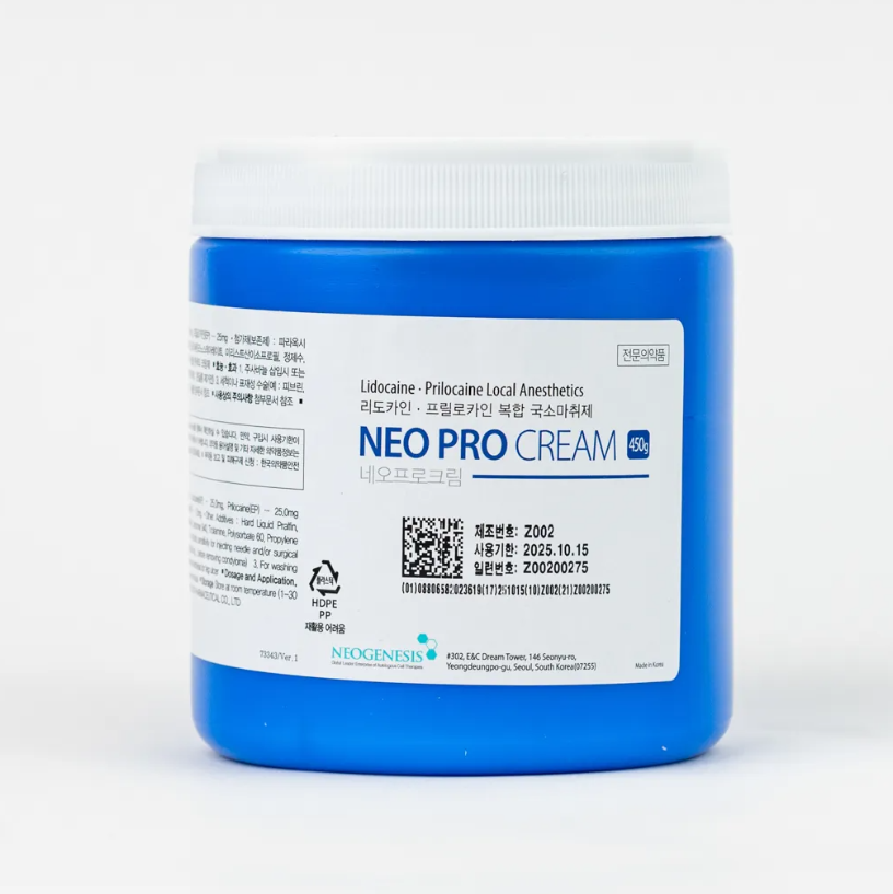 Neo Pro Cream 450g Anesthetic Cream 25% – Skin Lab Medical